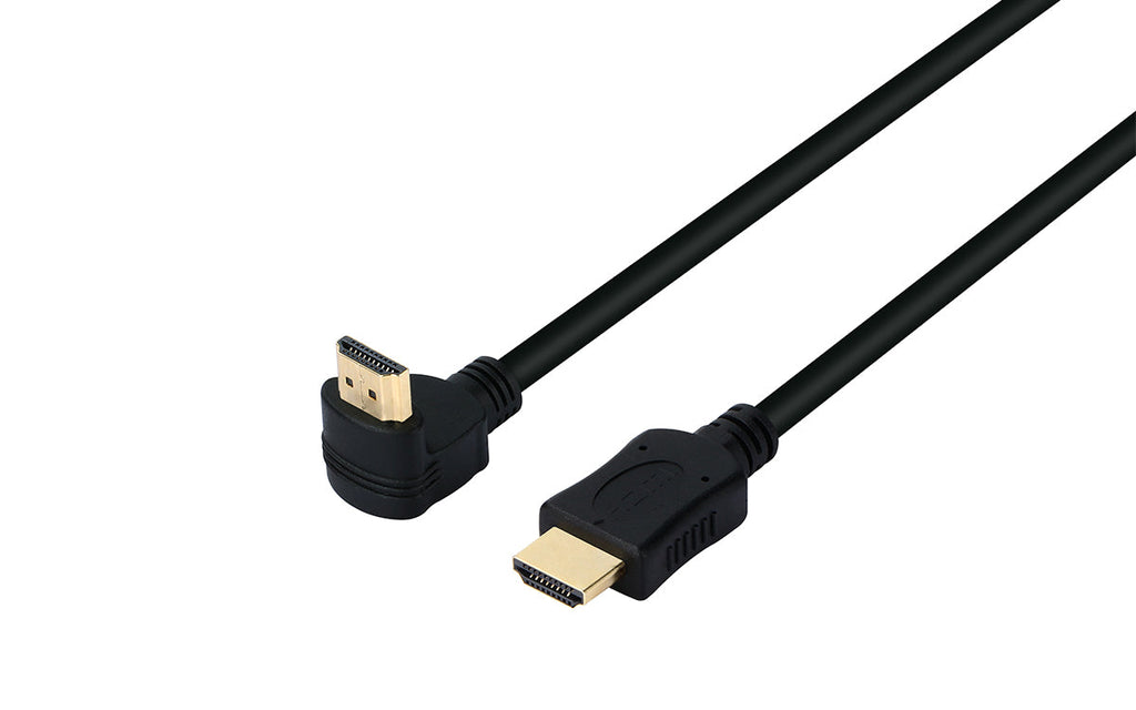 4K Premium HDMI 2.0 L-Shape Cable 3 Meter – PRISM+ Australia